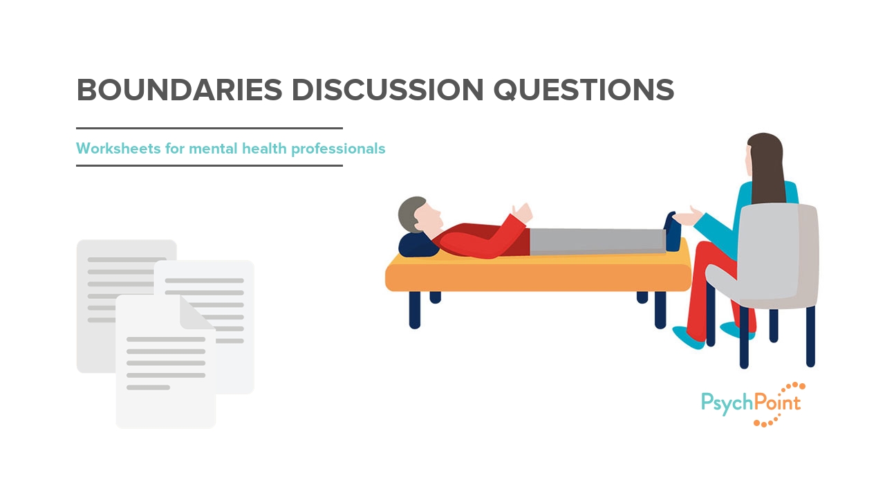 Boundaries Discussion Questions Worksheet | PsychPoint