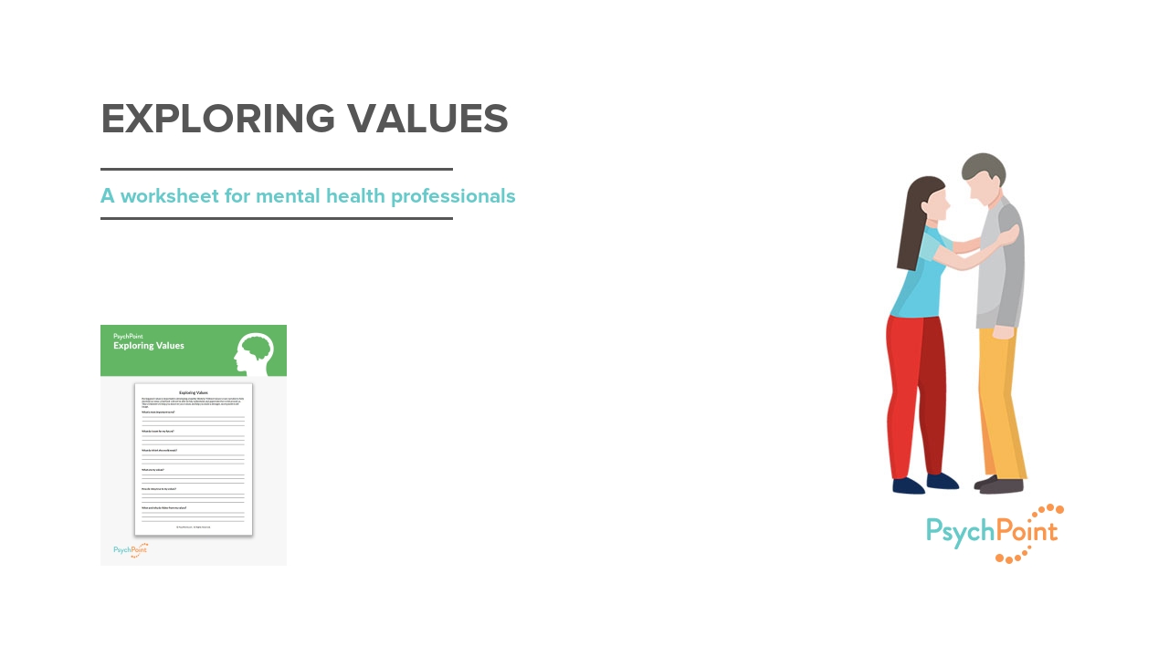 Exploring Values Worksheet | PsychPoint Exploring Values Worksheet | PsychPoint
