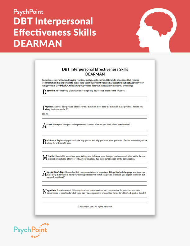 Interpersonal Effectiveness Worksheet